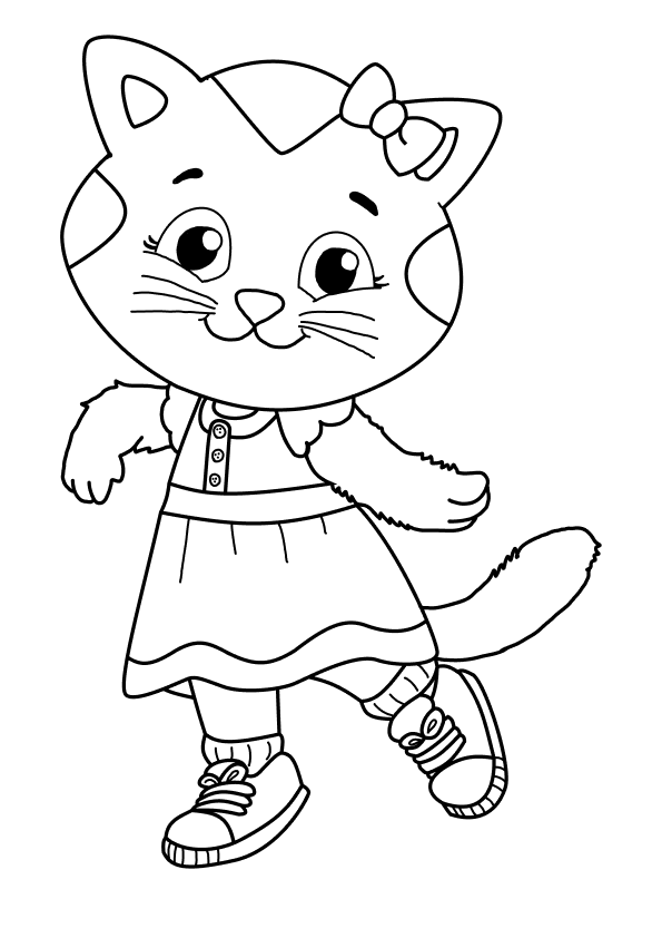 Desenhos de Daniel Tigre para Imprimir e Colorir