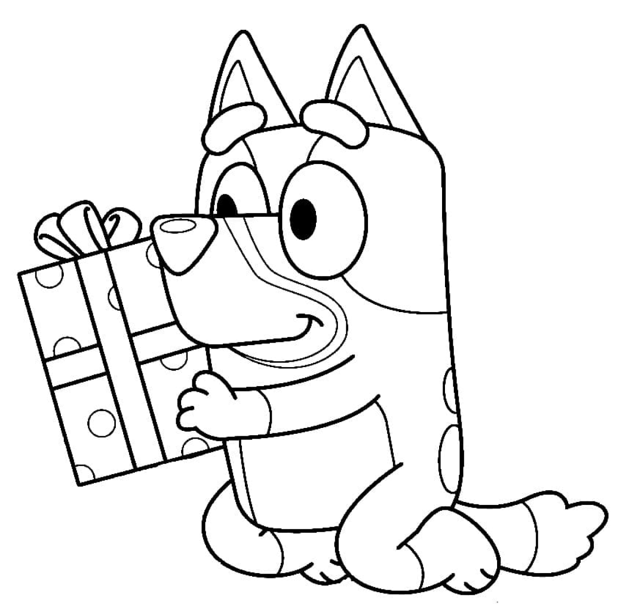 Desenhos de Presente para Imprimir e Colorir