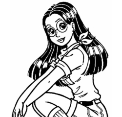 Desenhos de Turma da Tina para Imprimir e Colorir