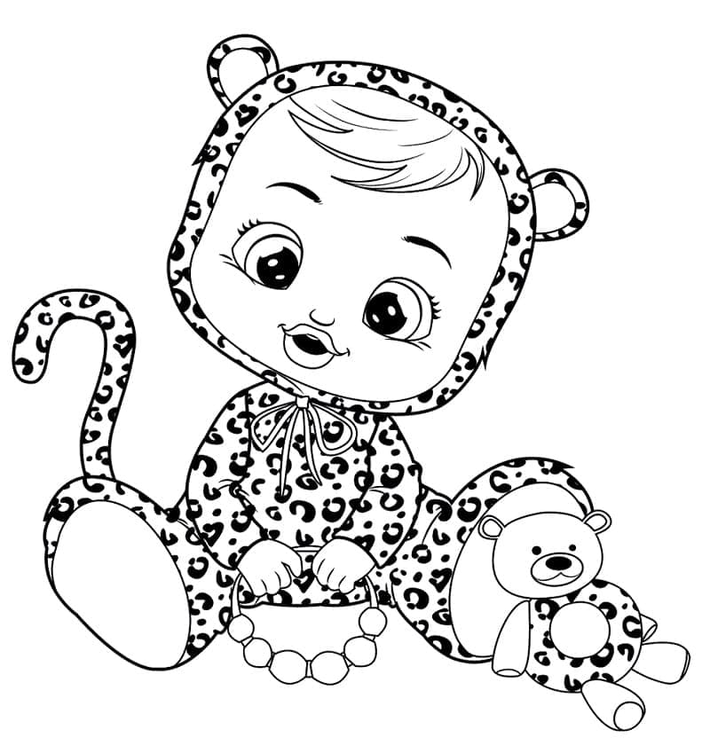 Desenhos de Cry Babies para Imprimir e Colorir